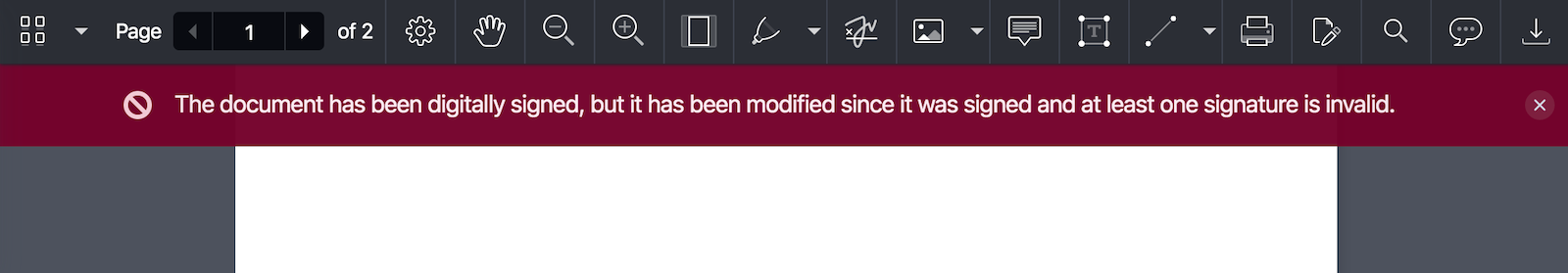 Validate Digital Signature In Pdf Using Javascript Nutrient